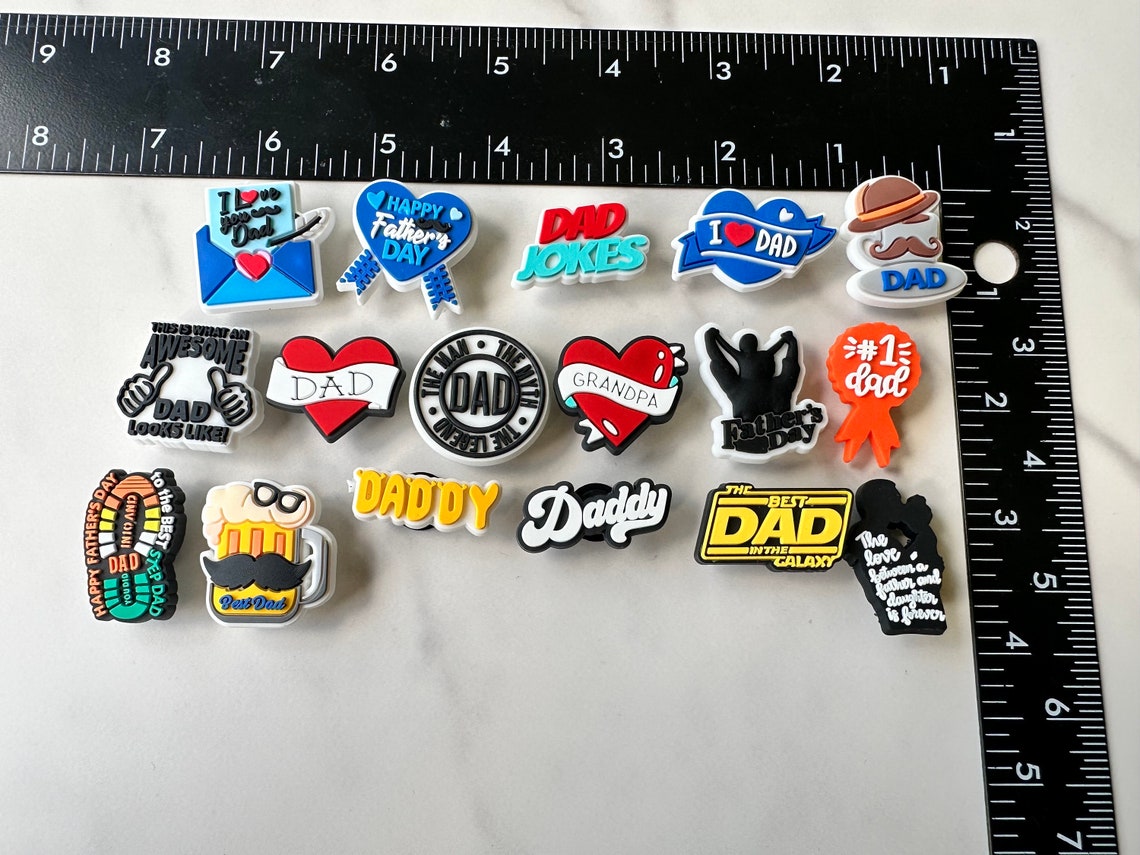 Croc Compatible Charms for Dads, Croc Compatible Charms for Men ...