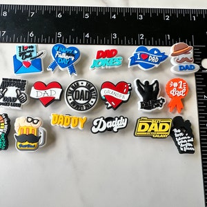 Croc Compatible Charms for Dads, Croc Compatible Charms for Men ...