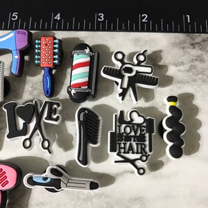 Hair Dresser Charms for Your Crocs, New Popular Charms for Barbers, New ...