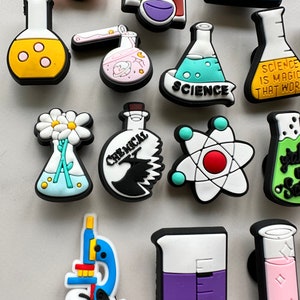 New Science Themed Shoe Charms for Crocs, Croc Compatible Shoe Charms ...