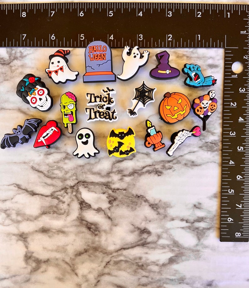 New Halloween Themed Shoe Charms for Your Crocs, Croc Compatible Charms ...