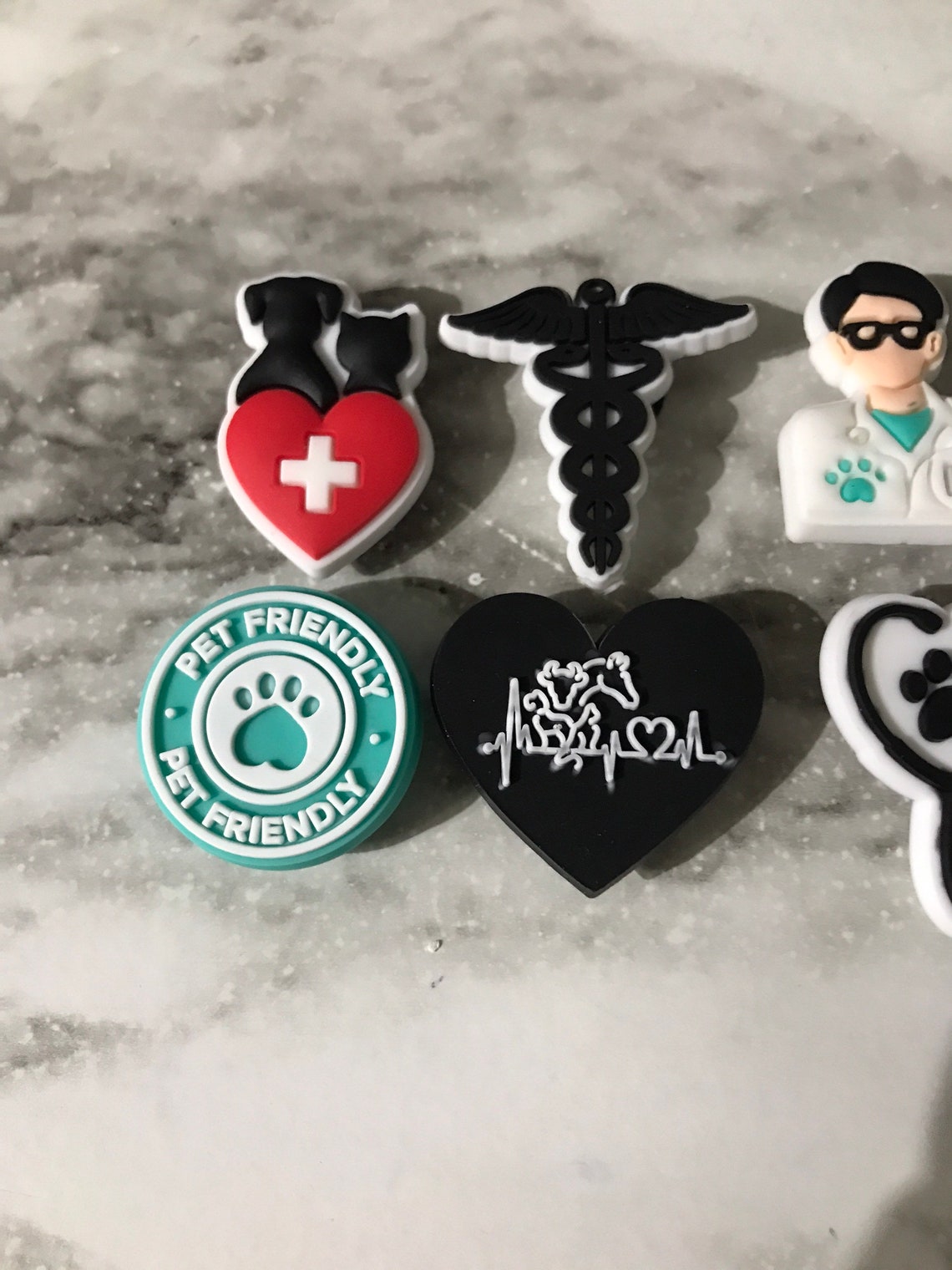 New Popular Vet Tech Shoe Charms for Your Crocs Popular | Etsy