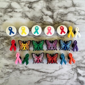 New Awareness Ribbon for Your Crocs, Croc Compatible Awareness Ribbons ...