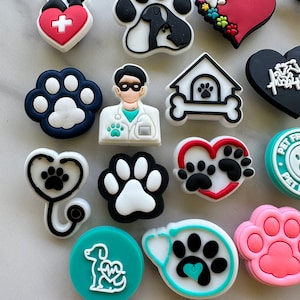 New Popular Vet Tech Shoe Charms for Your Crocs, Popular Veterinarian ...