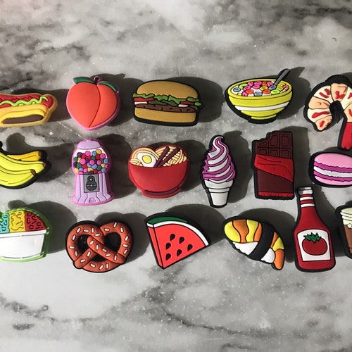 New Trending Food Charms for Your Crocs Croc Compatible Fried - Etsy