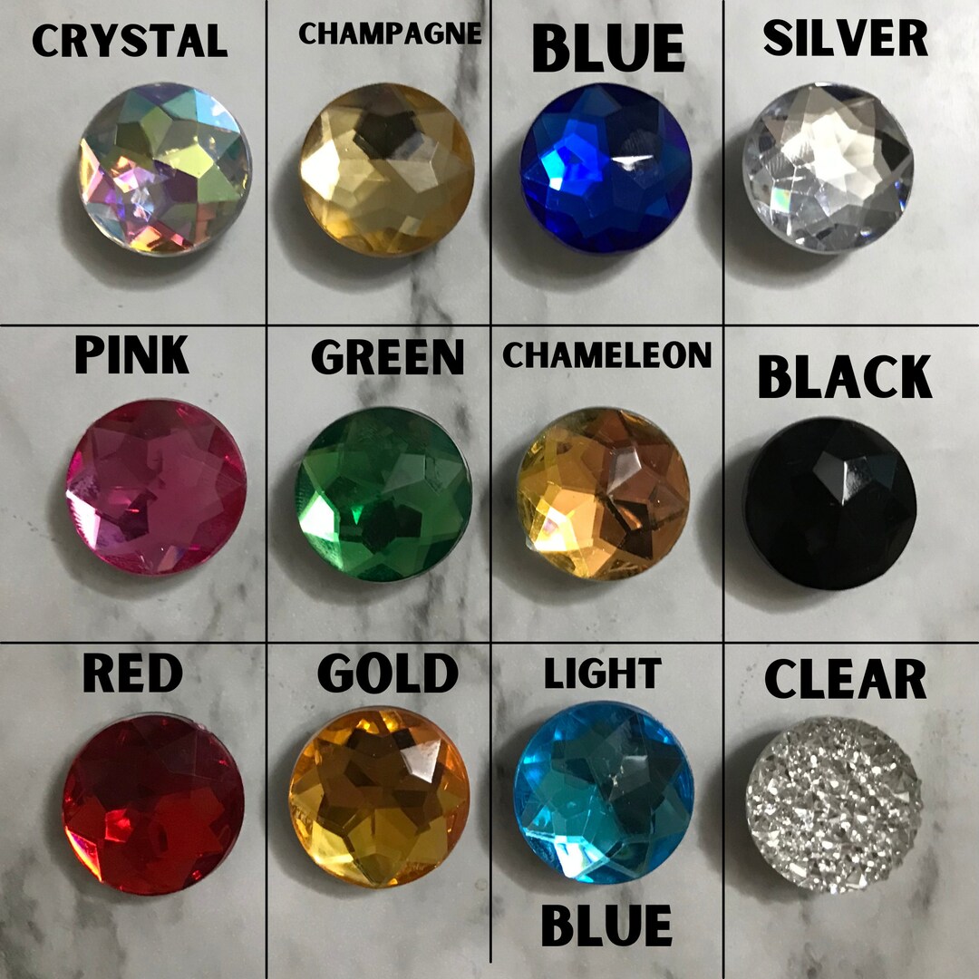 New Popular Bling Shoe Charms, Rhinestone Charms for Crocs, Croc ...