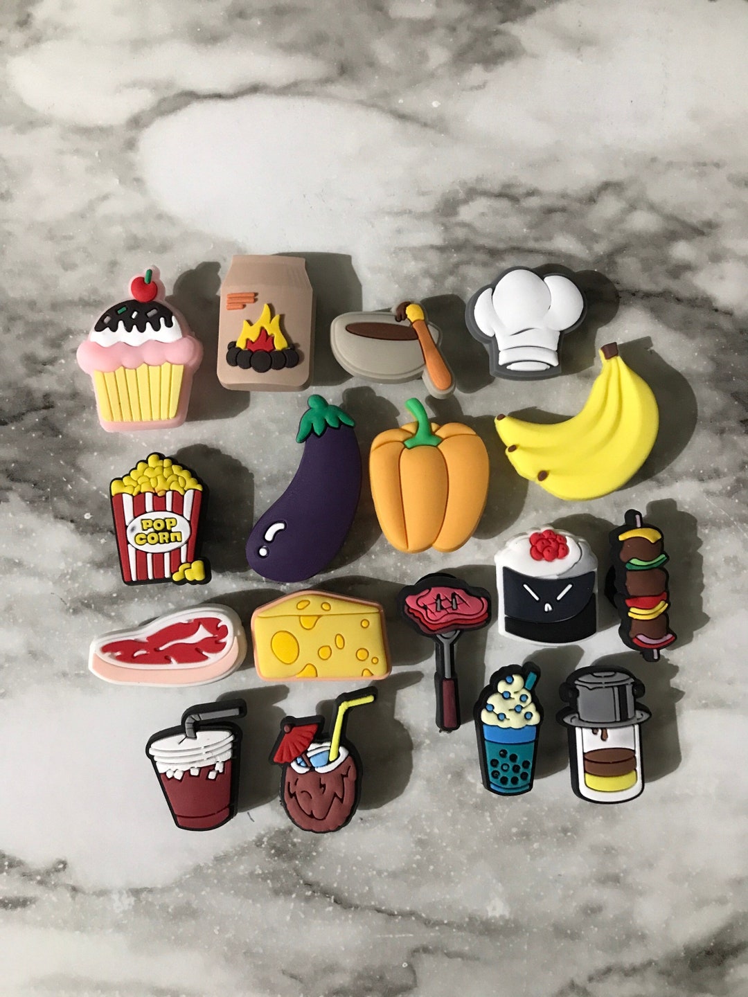 New Trending Food Charms for Your Crocs, Bbq Themed Clog Compatible ...