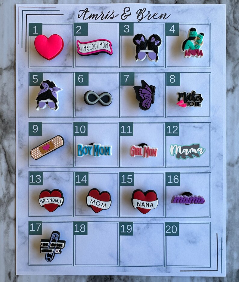 Clog Compatible Charms for Mom Mom Charms for Your Crocs - Etsy