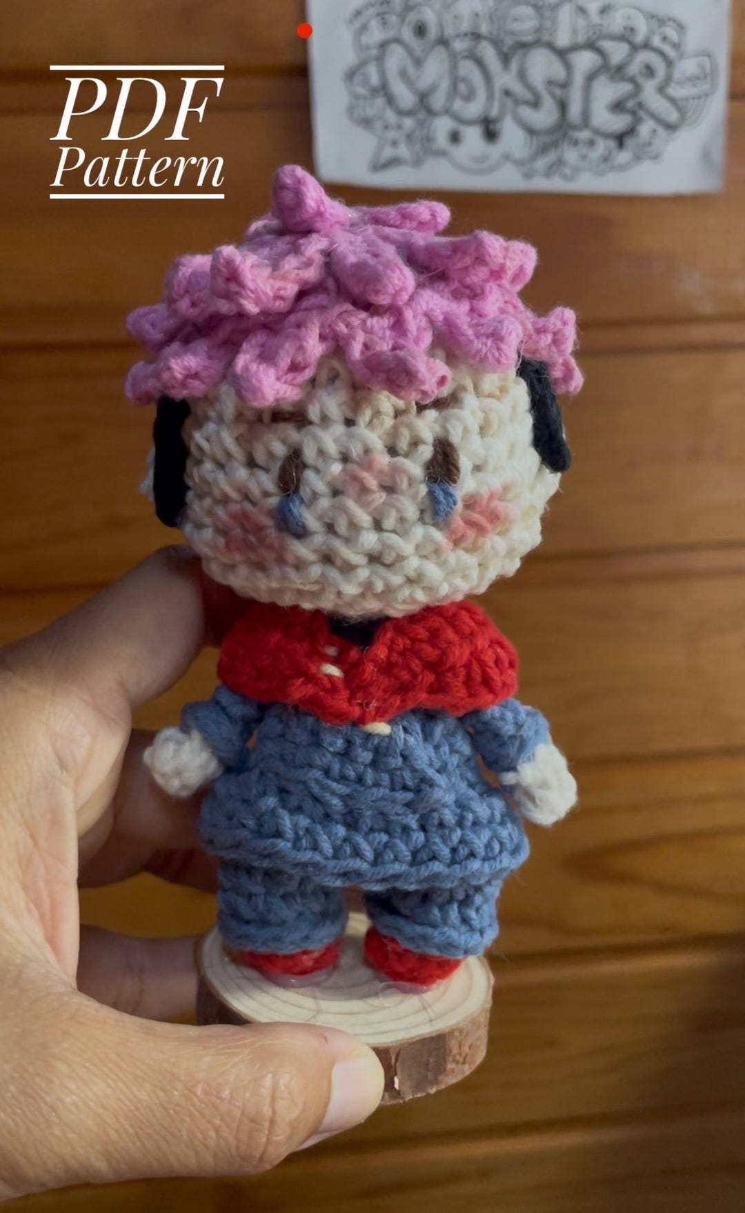 Anime Amigurumi PATTERN ONLY | Fanart Crochet Pattern | PDF Pattern - Etsy