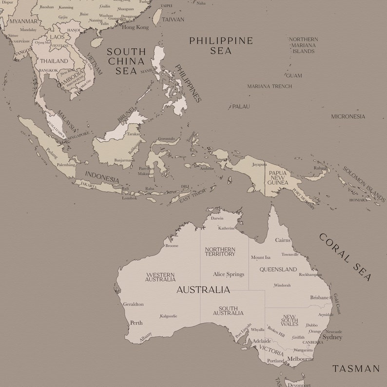 Extra Large World Map Push Pin Minimalist Personalized - Etsy Canada