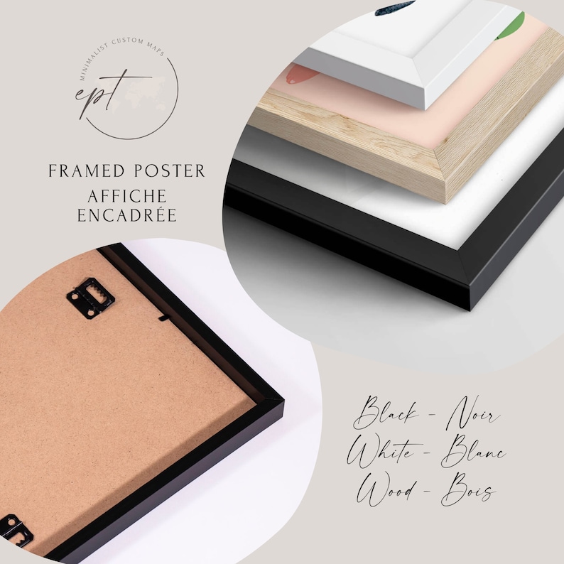 Custom World Map Personalized Gift Hand-drawn - Etsy