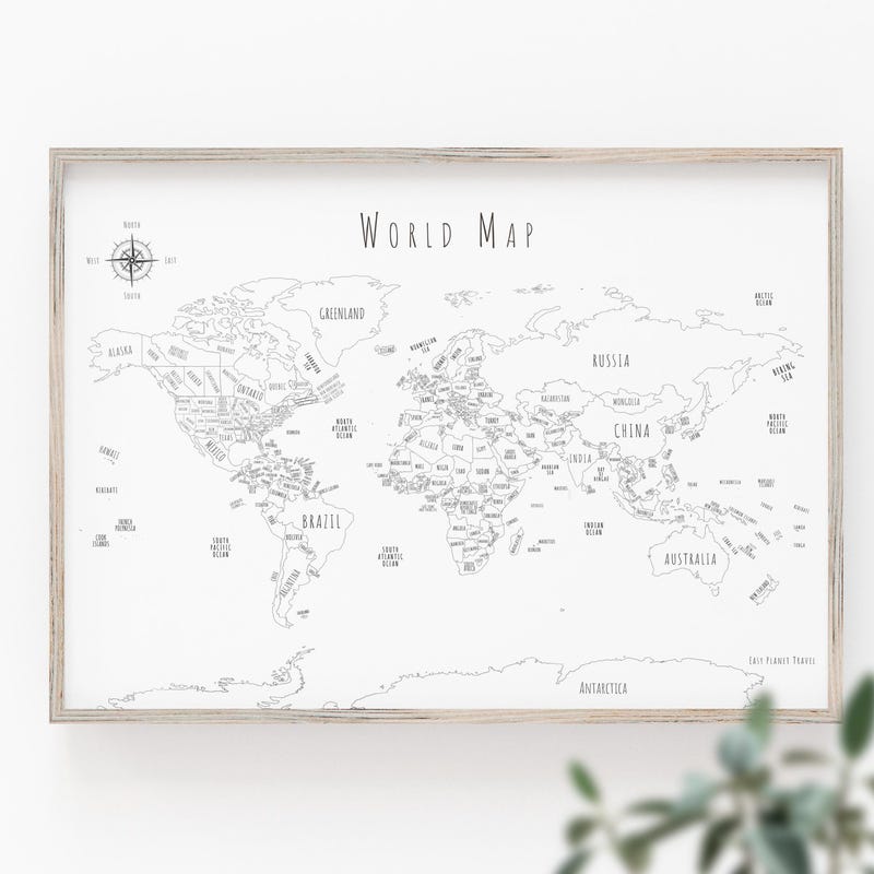 Small World Poster Download - Etsy