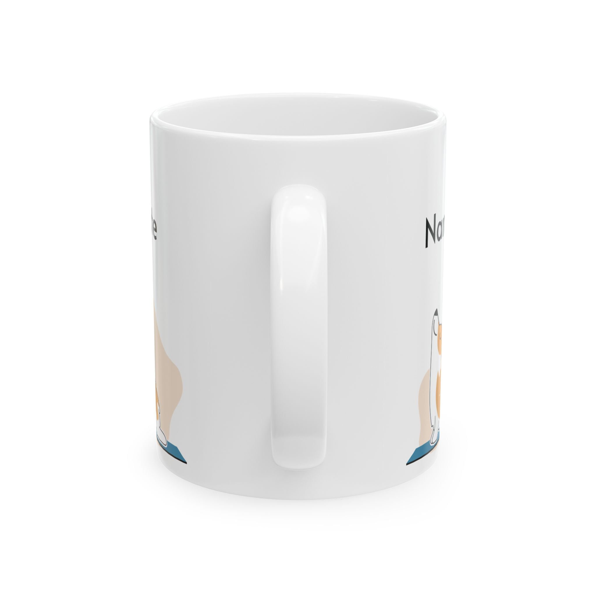 Ceramic Mug NAMASTE 11oz, 15oz - Etsy