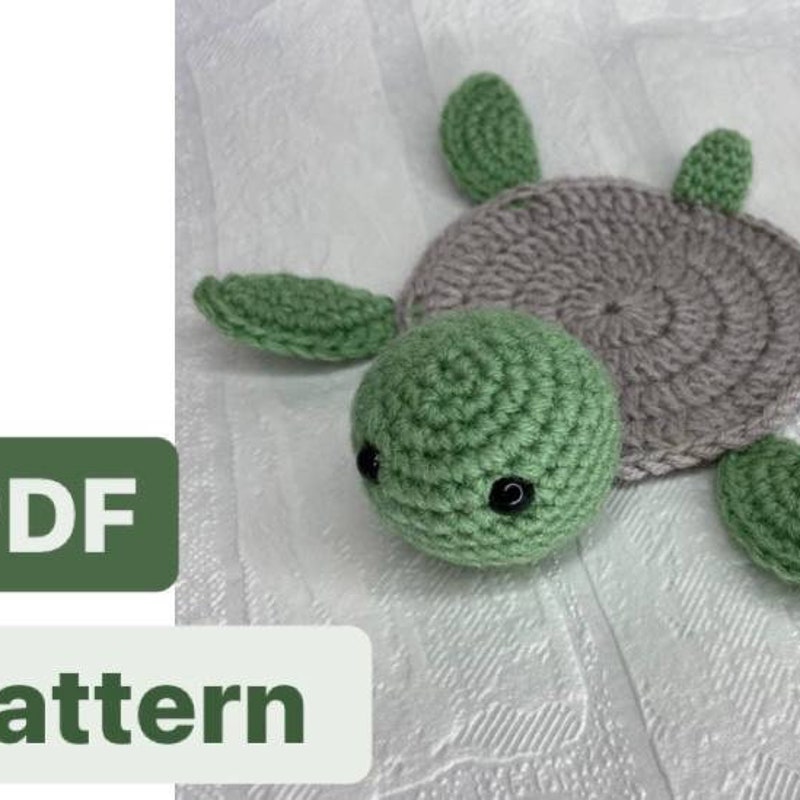 Crochet Turtle - Etsy