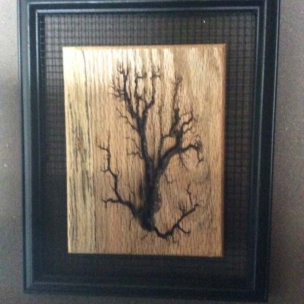 Electricity Wood Art - Etsy