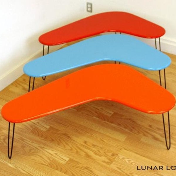 Boomerang Coffee Table - Etsy