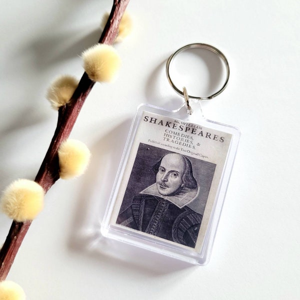 Bookish Keychain - Etsy