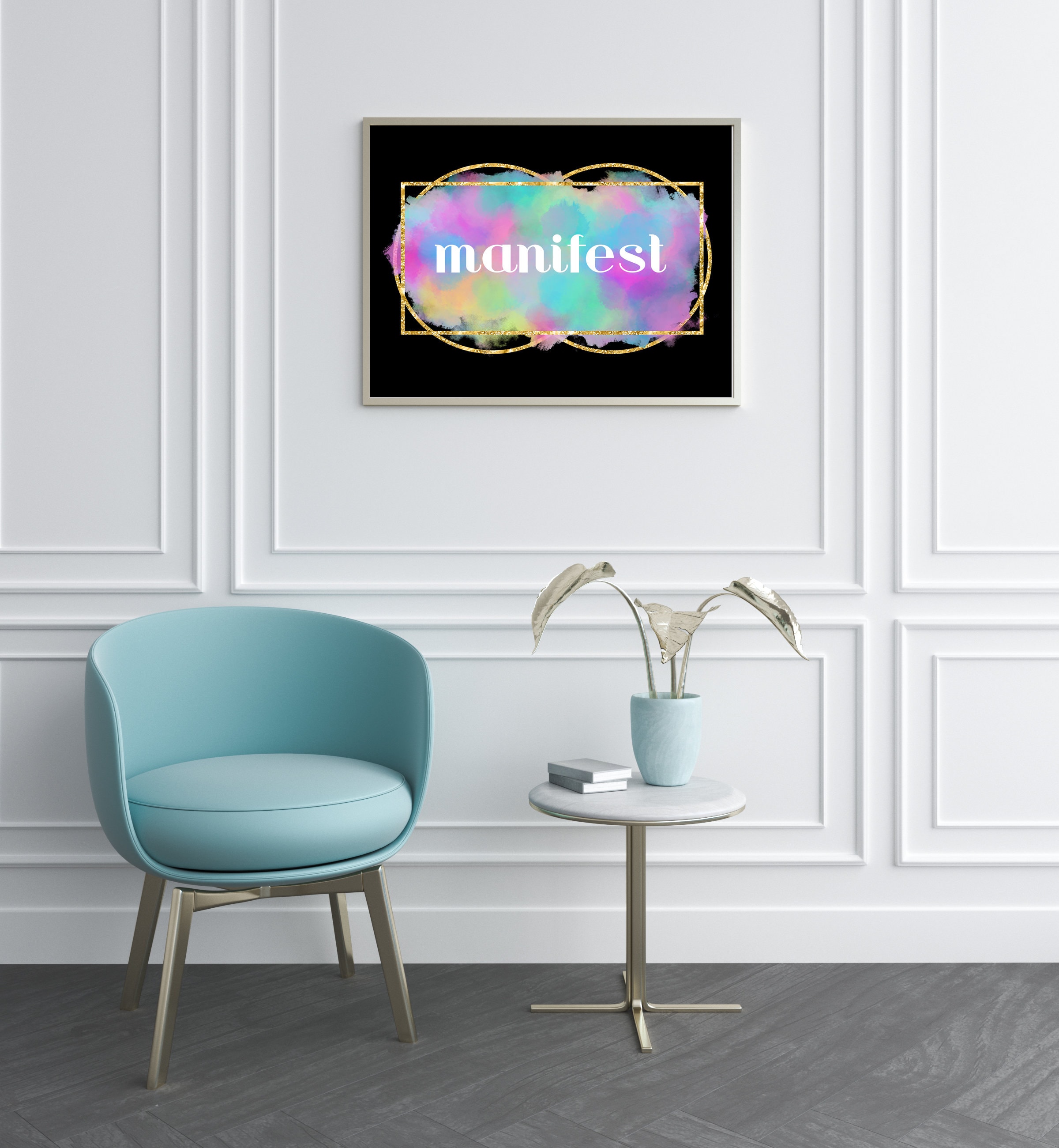 Law of Manifestation Art Manifest Poster Manifestation Art Print ...