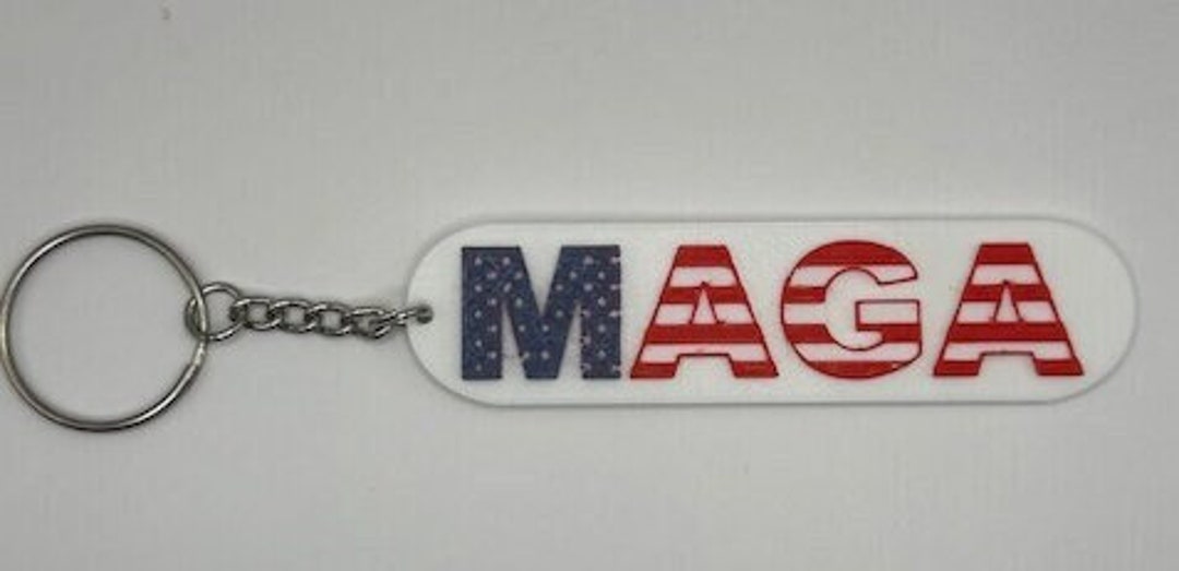 Trump MAGA Keychain - Etsy