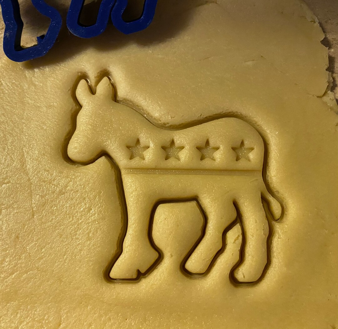 Democrat Logo Cookie Cutter - Etsy
