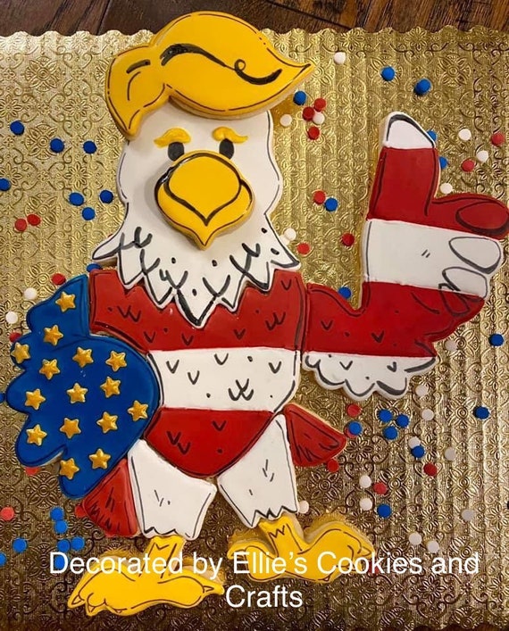 Eagle trump Cookie Cutter Platter - Etsy