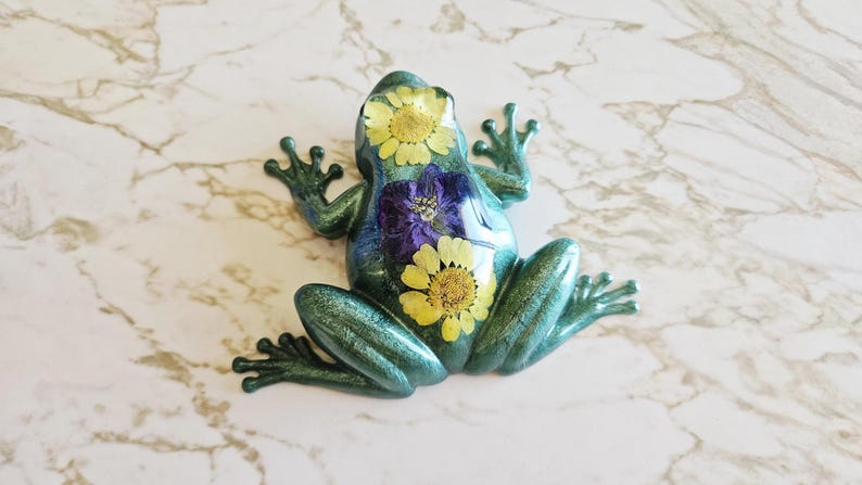 Large Realistic Frog - 3D Frog Figure - Made in Resin - Etsy