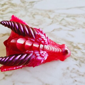 Large Dragon Head - 3D Decor - Made in Resin - Etsy