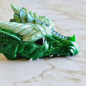 Large Dragon Head - 3D Decor - Made in Resin - Etsy