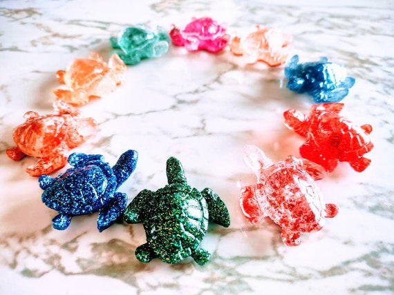 Turtle Magnets Magnet Made in Resin - Etsy