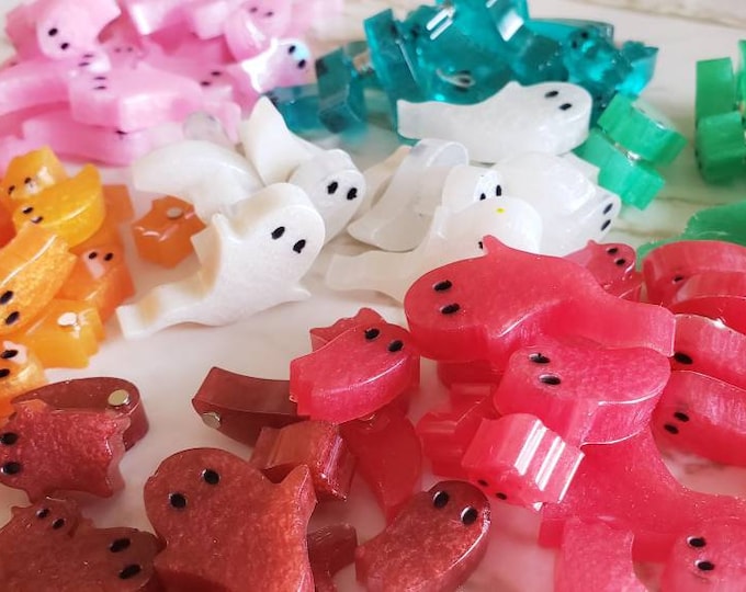 A Haunting of Ghosties Magnets Set of 5 or 10 Ghost Magnets Various ...