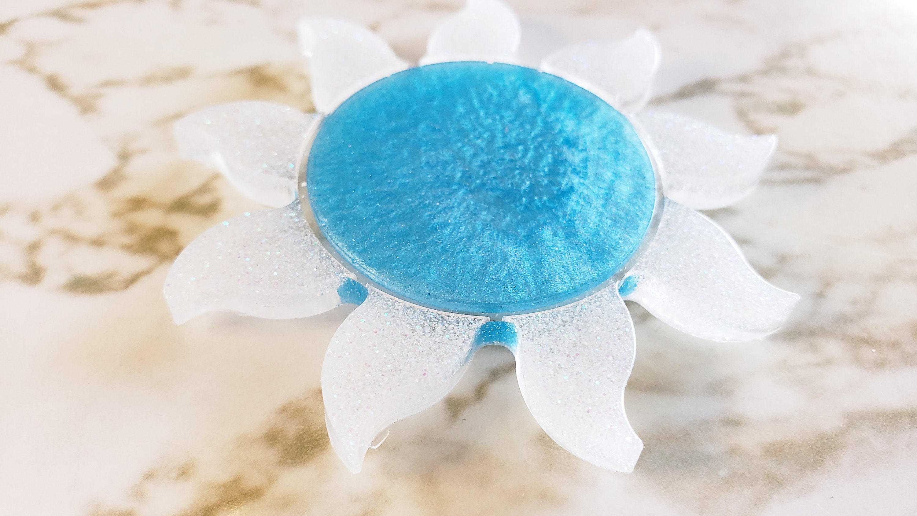 Sun Magnet Flame Sun Magnet Made of Resin | Etsy