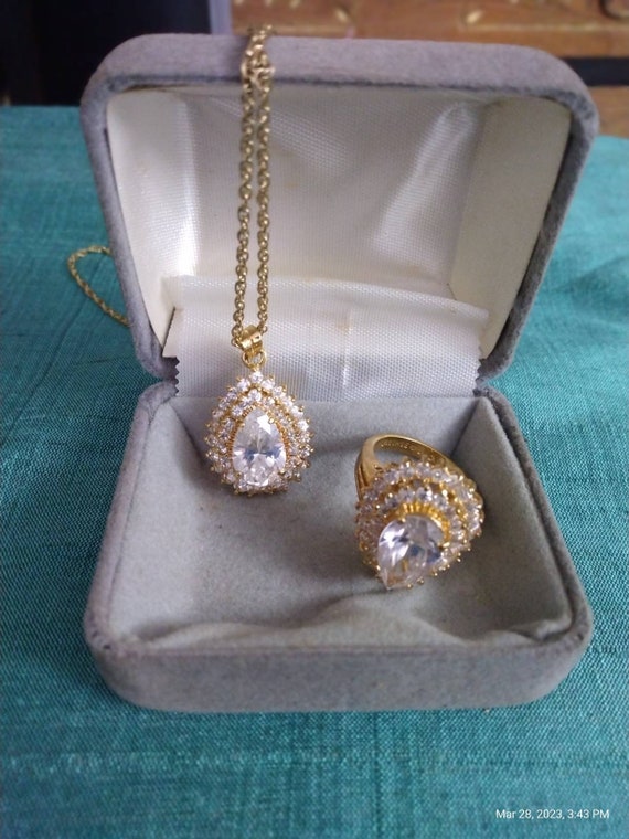 1960 Lind 14 kt Jewelry Set - Gem