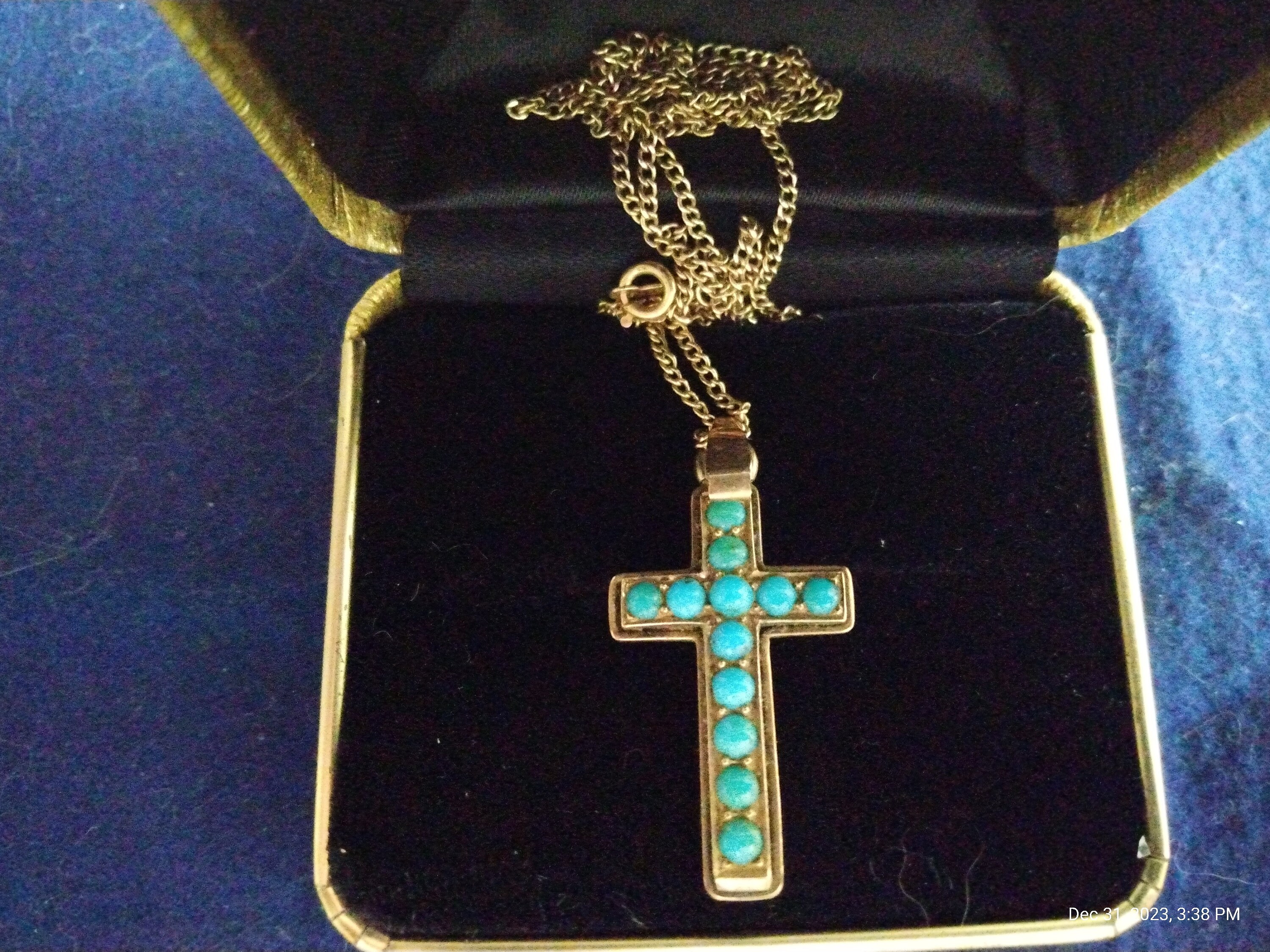 Vintage Navajo Cross Necklace - Etsy