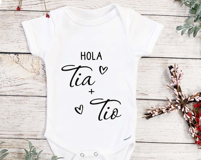 Hola Tio Y Tia Nos Vemos En 2024 Spanish Pregnancy Announcement For