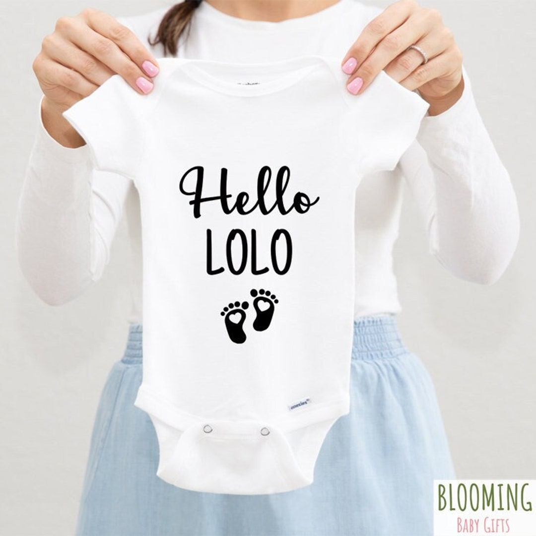 Hello Lolo Cebuano Onesie®, hello Grandpa Cebuano Pregnancy ...
