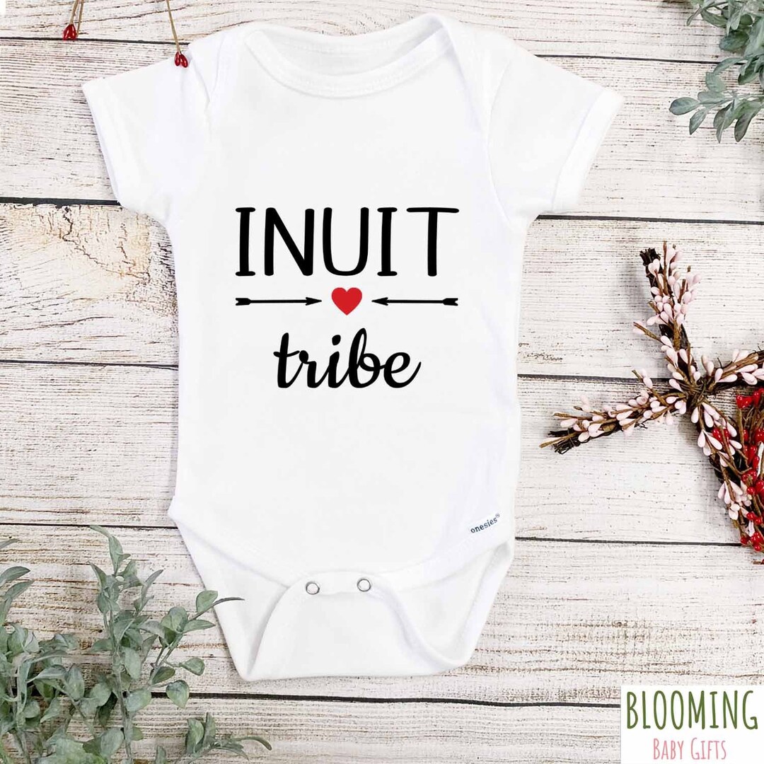 Inuit Tribe Onesie®, Inuit Pregnancy Announcement Onesie®, Inuit Baby ...