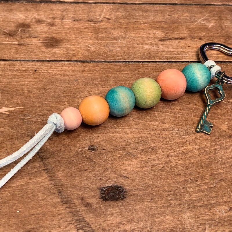 Beads Key Chain - Etsy