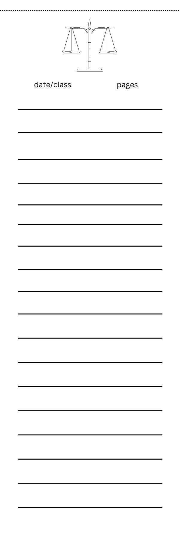 Law School Reading Bookmarks [printable] - Etsy