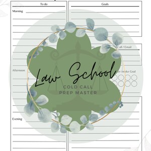 Law School Planner and Organizer - Etsy