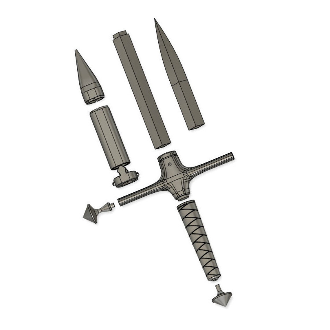 Kasumi Yoshizawa Rapier [3D PRINT FILES ONLY] - Etsy