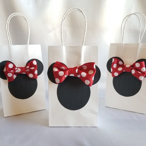 Minnie Mouse Party Favor Bags. Mickey Mouse Party Favor Bags - Etsy