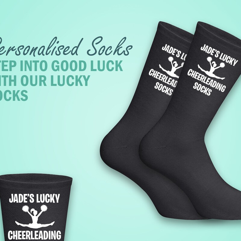 Cheer Socks - Etsy