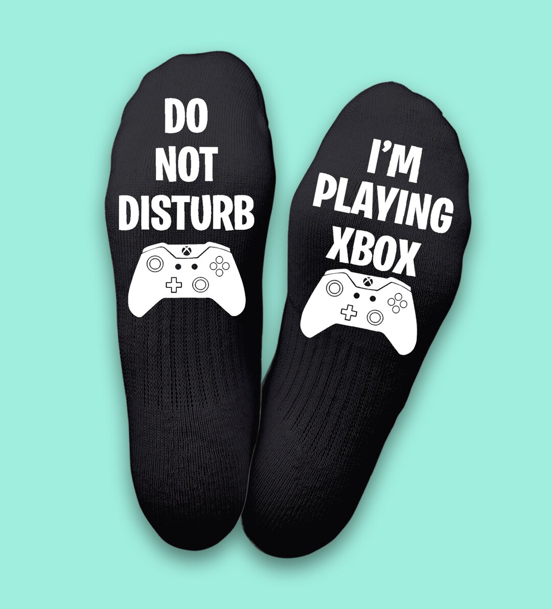 Do Not Disturb Xbox Gaming Socks – Gamer Gift - Etsy UK