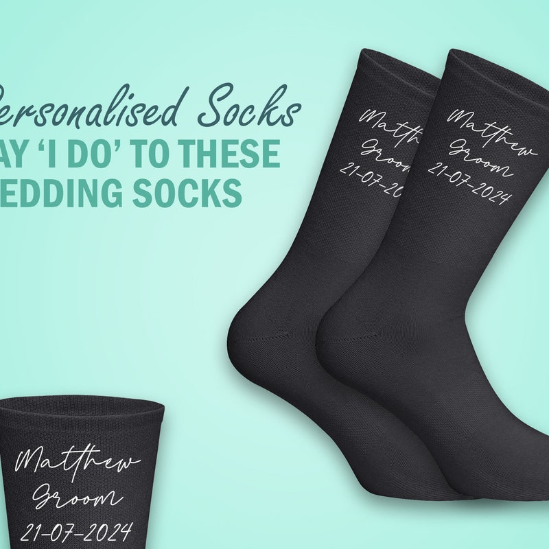 Grooms Socks - Etsy