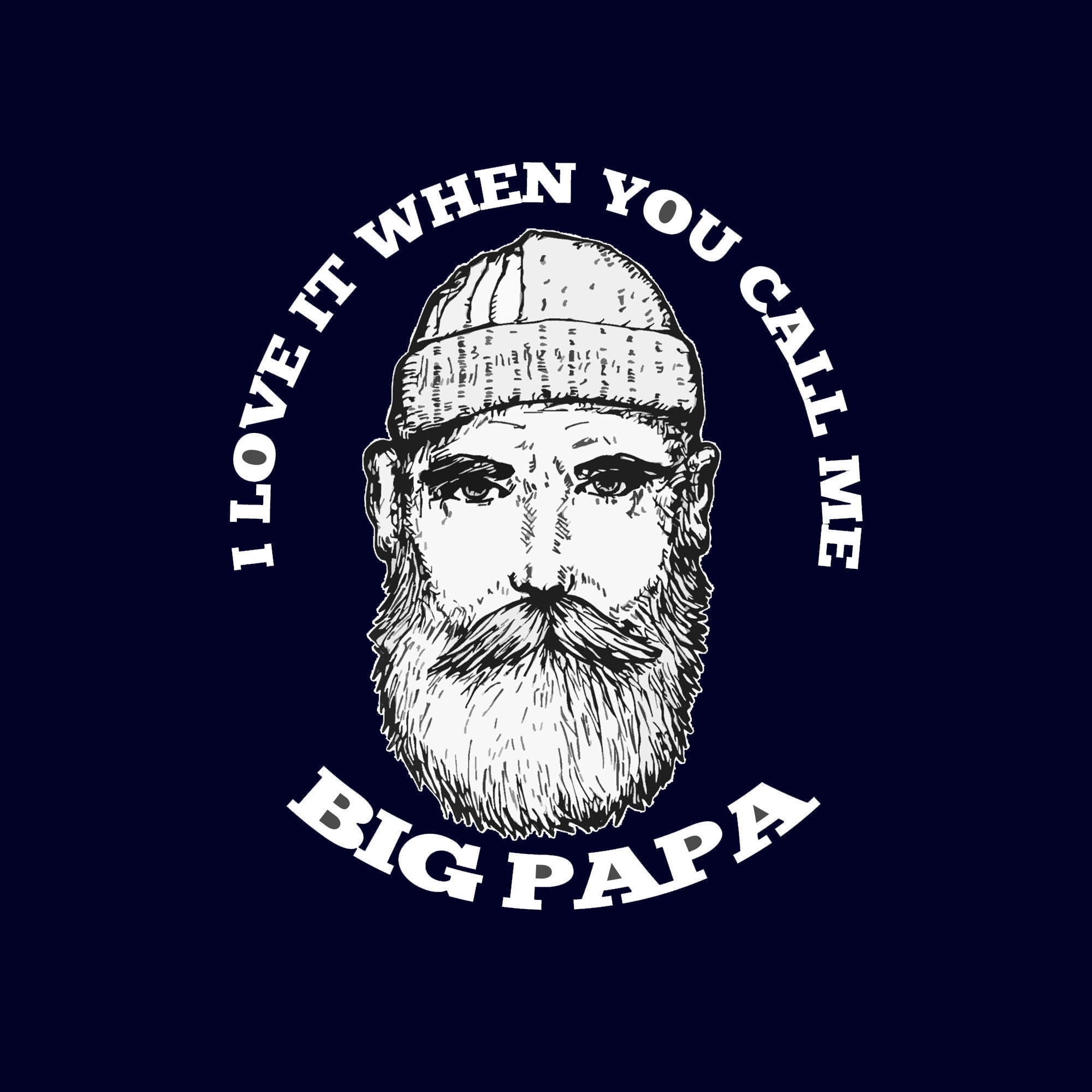 T-shirt i Love It When You Call Me Big Papa - Etsy UK
