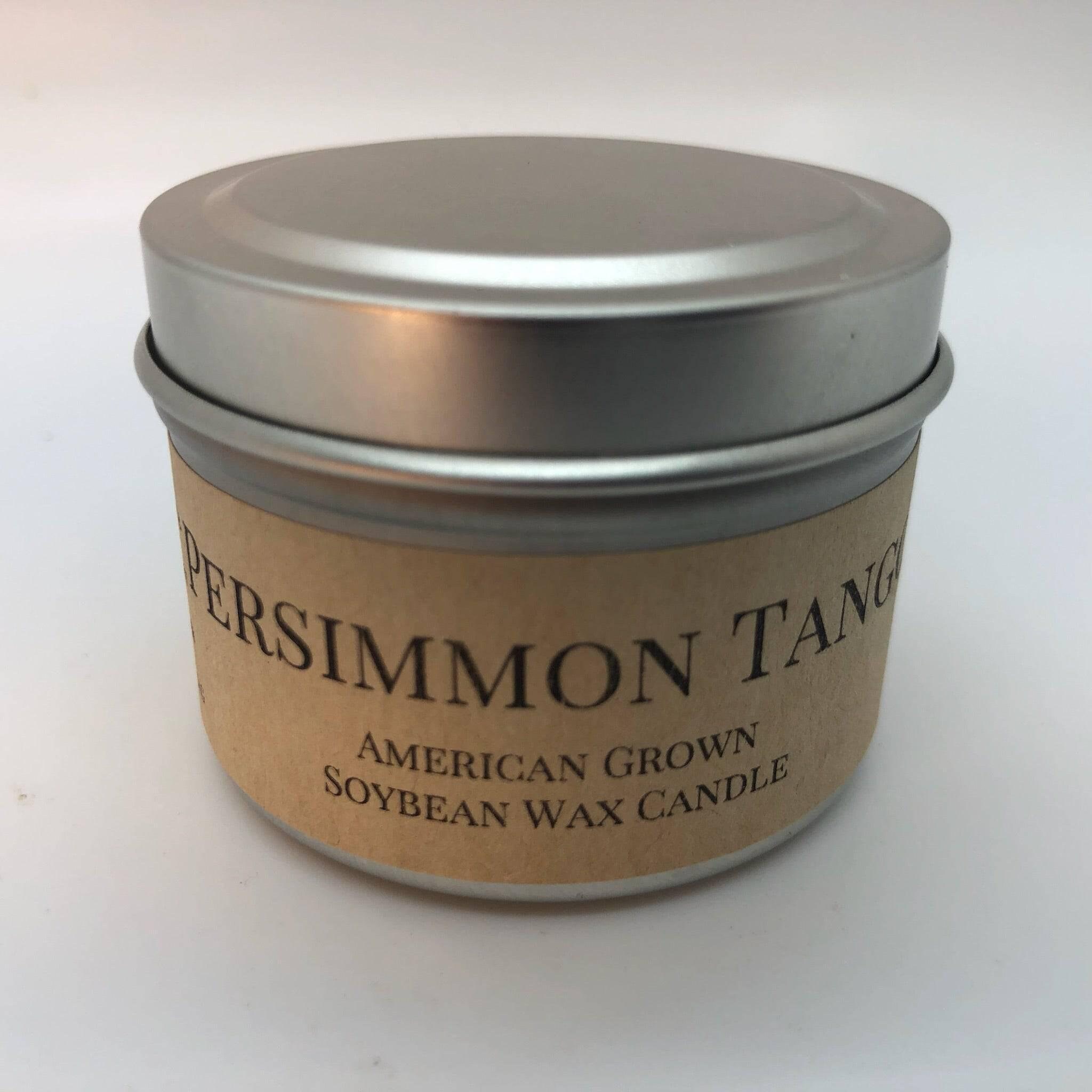 Persimmon Tango Soy Wax Candle 2 Oz Travel Tin - Etsy