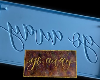 Epoxy Door Sign - Etsy