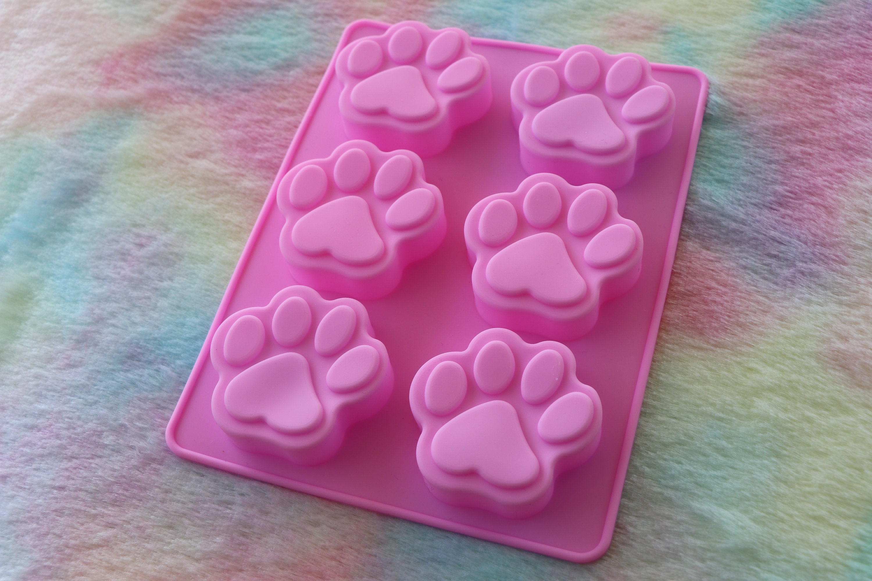 Silicone Mold for Paw Print Design - Etsy