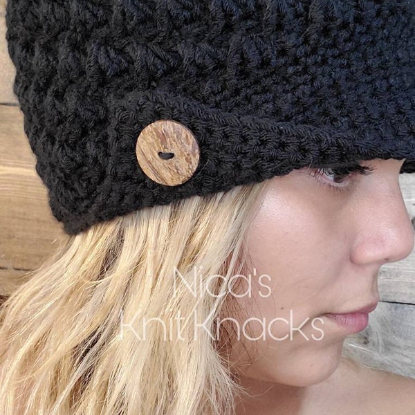 Vintage Crochet Hat - Etsy