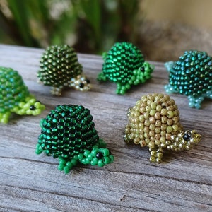 Handmade Miniature Beaded Animals - Keychains - Etsy